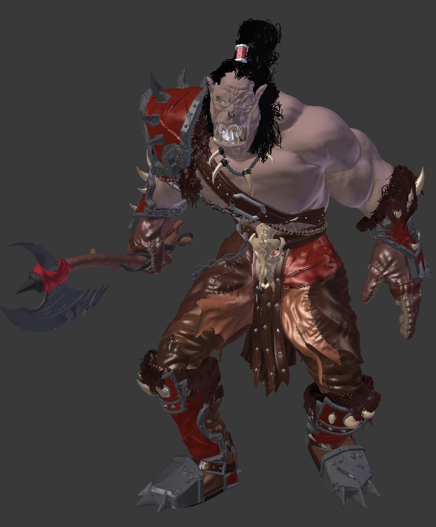 3d Model Orc