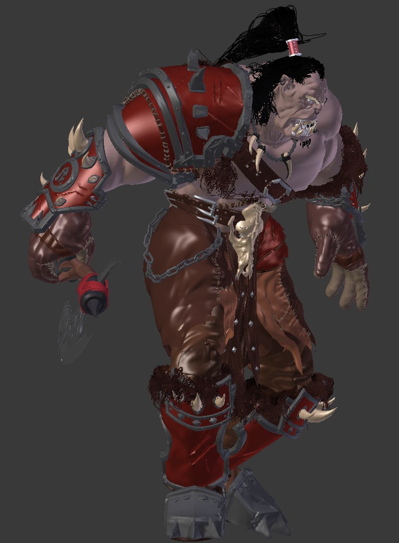 3d Model Orc