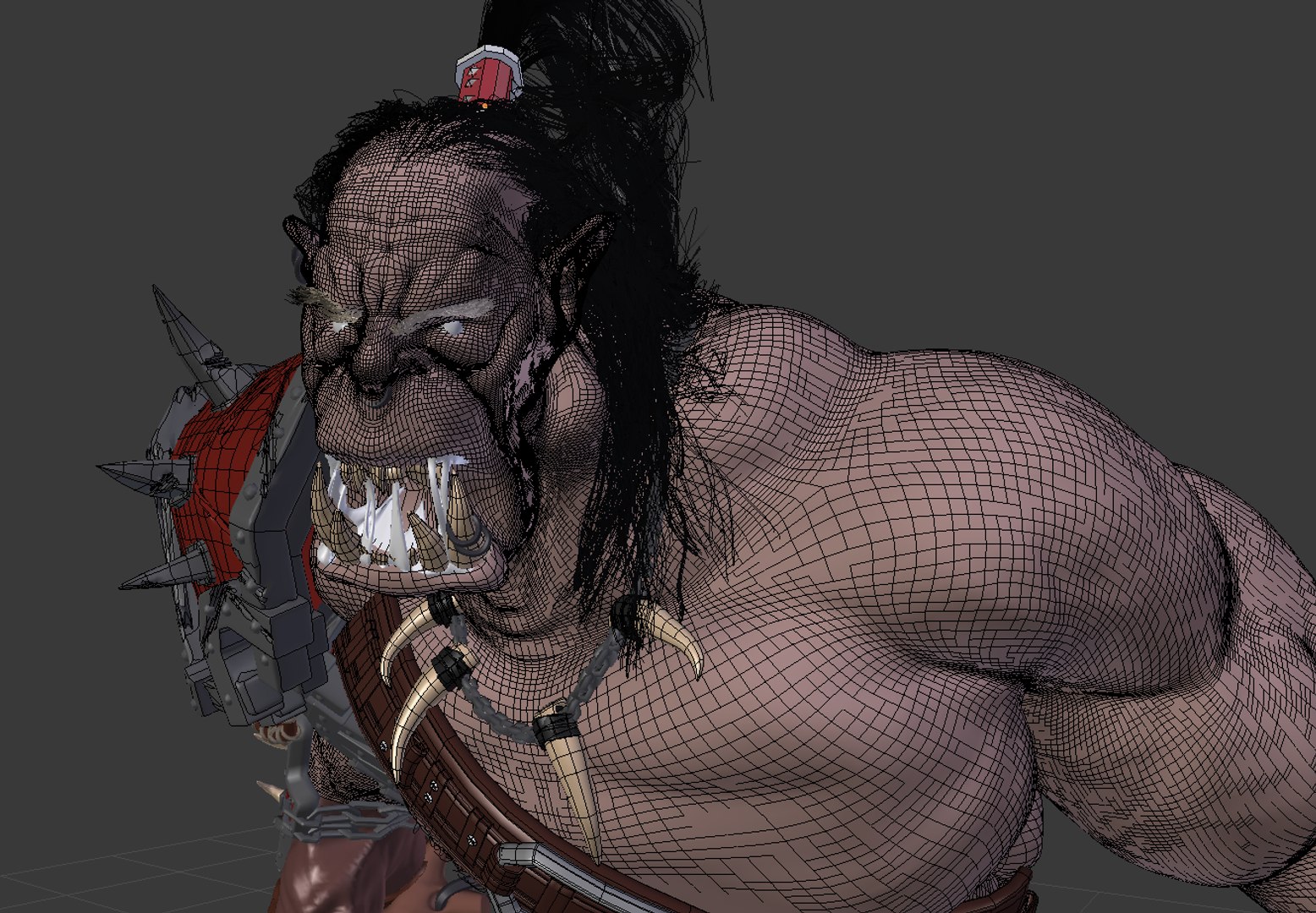 3d Model Orc