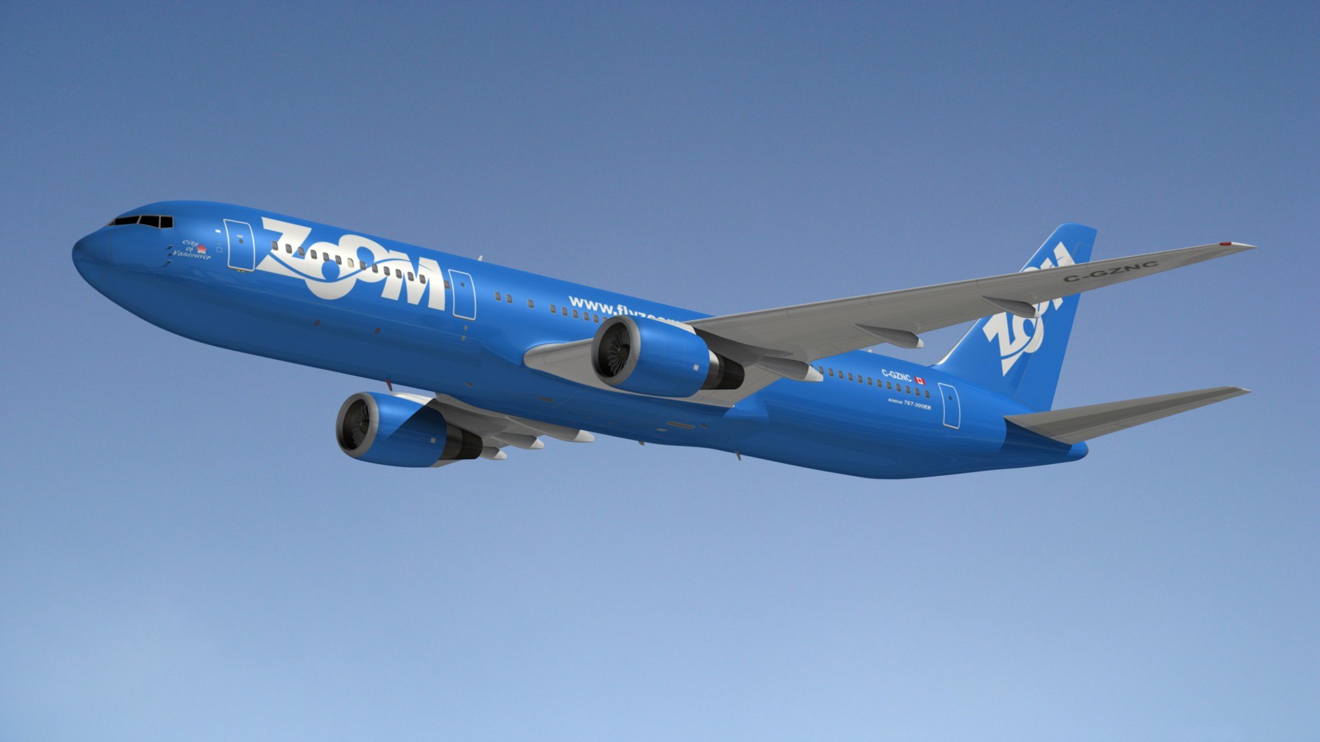 3D Boeing Zoom Model - TurboSquid 1698856