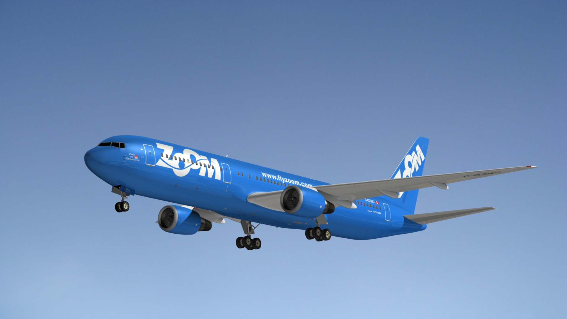 3D Boeing Zoom Model - TurboSquid 1698856