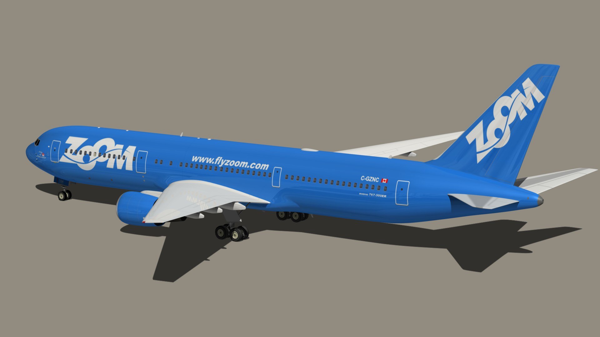 3D Boeing Zoom Model - TurboSquid 1698856