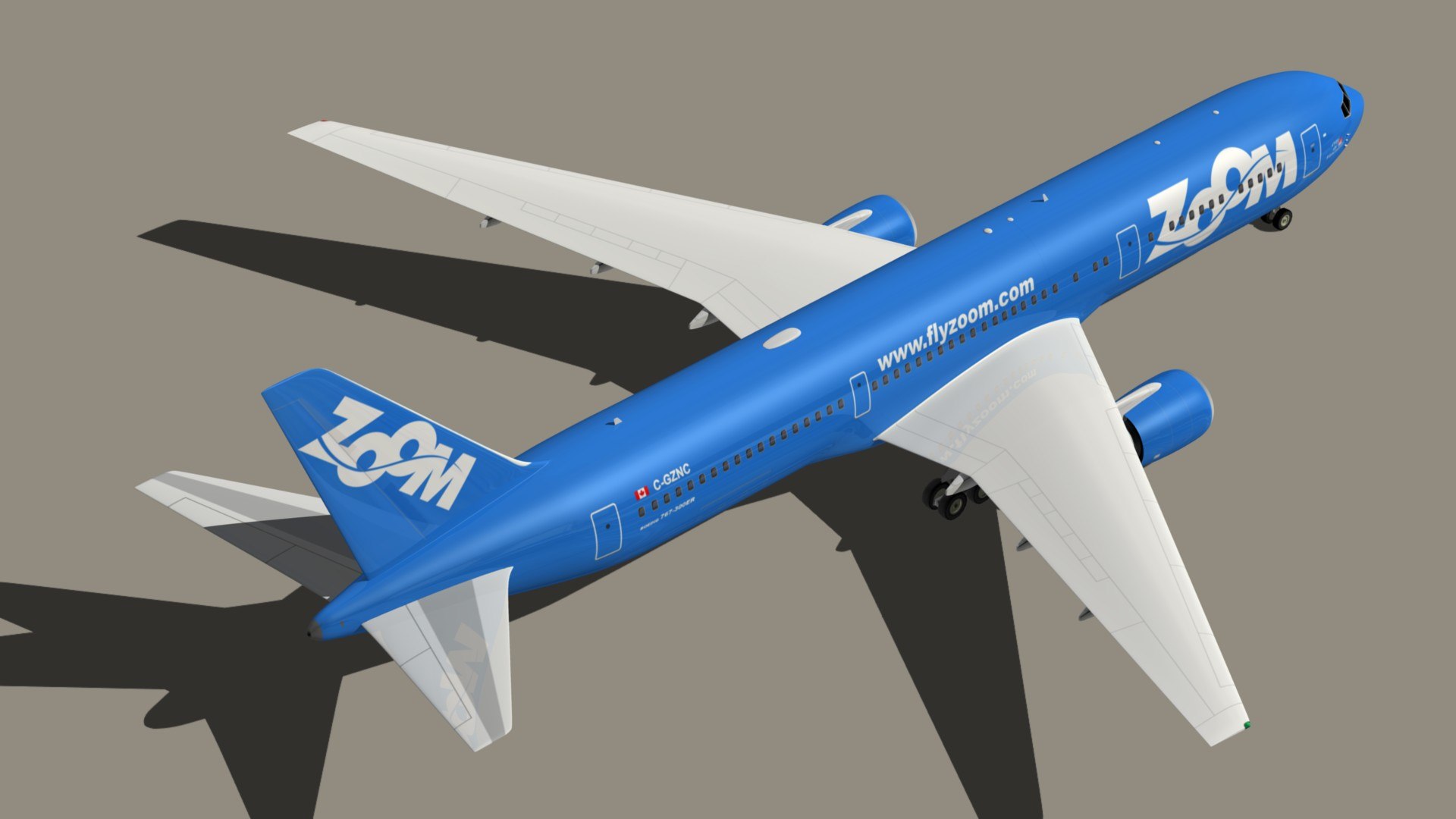 3D Boeing Zoom Model - TurboSquid 1698856