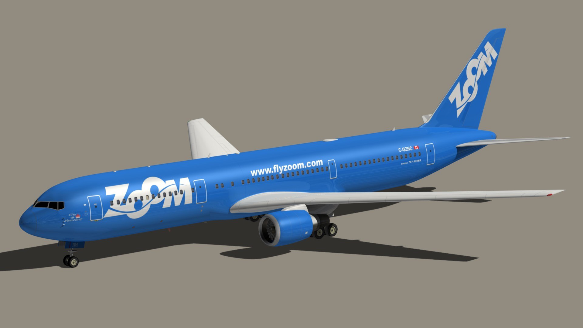 3D Boeing Zoom Model - TurboSquid 1698856