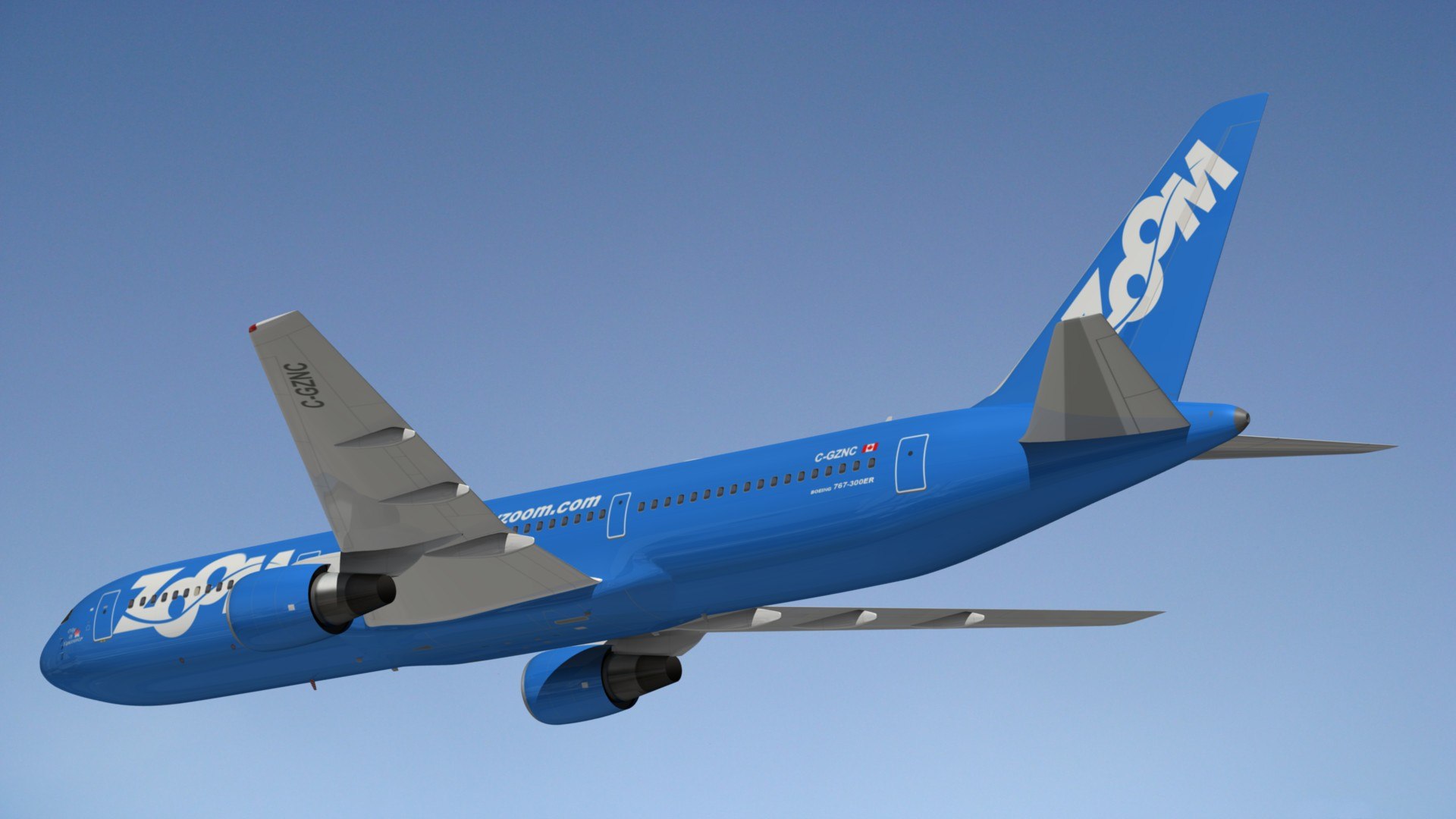 3D Boeing Zoom Model - TurboSquid 1698856