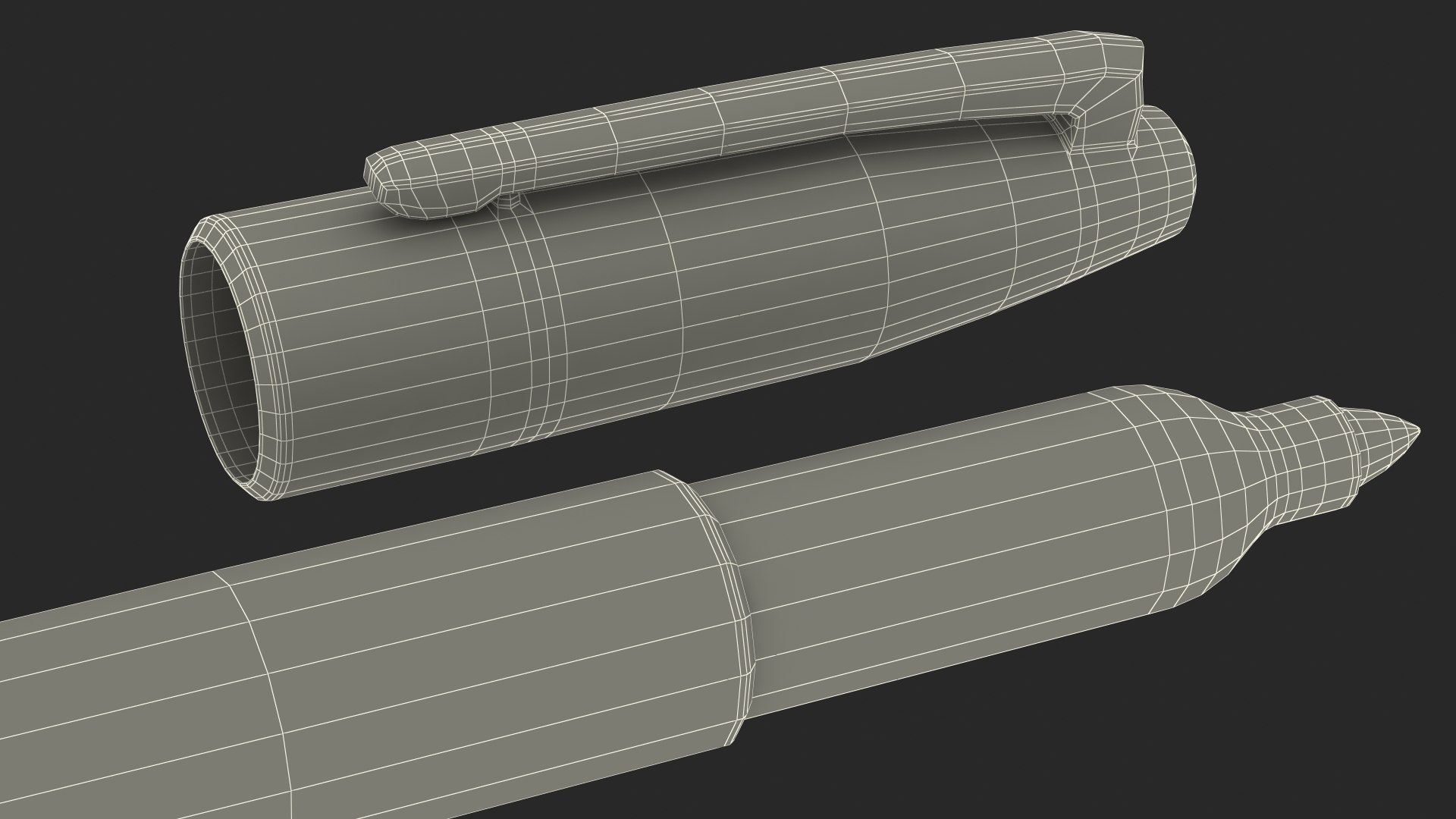 3D model Sharpie Permanent Markers 12 Assorted Colors - TurboSquid 1882174