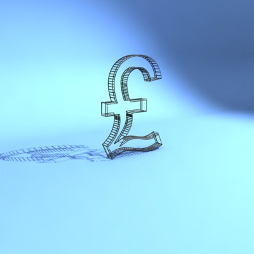 Global Monetary Symbols 3d Model