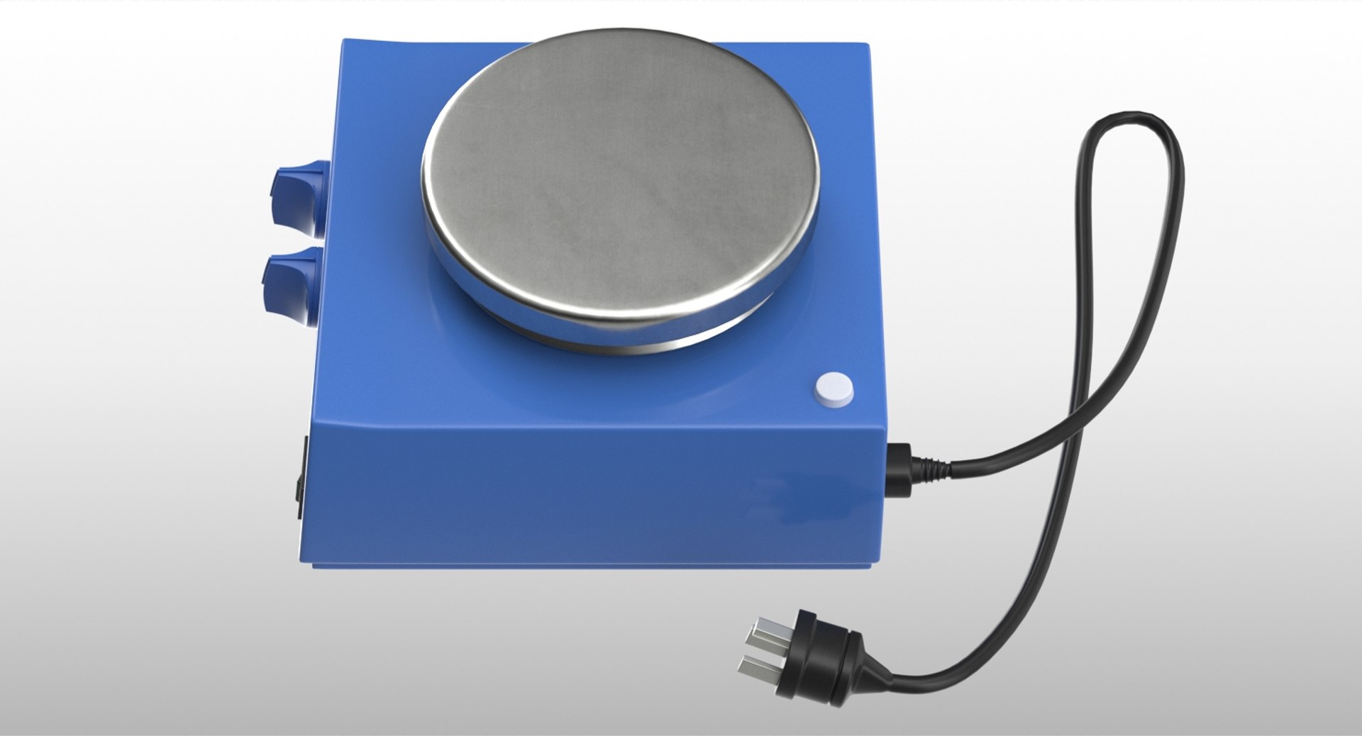 Realistic laboratory magnetic mixer 3D model - TurboSquid 1239349