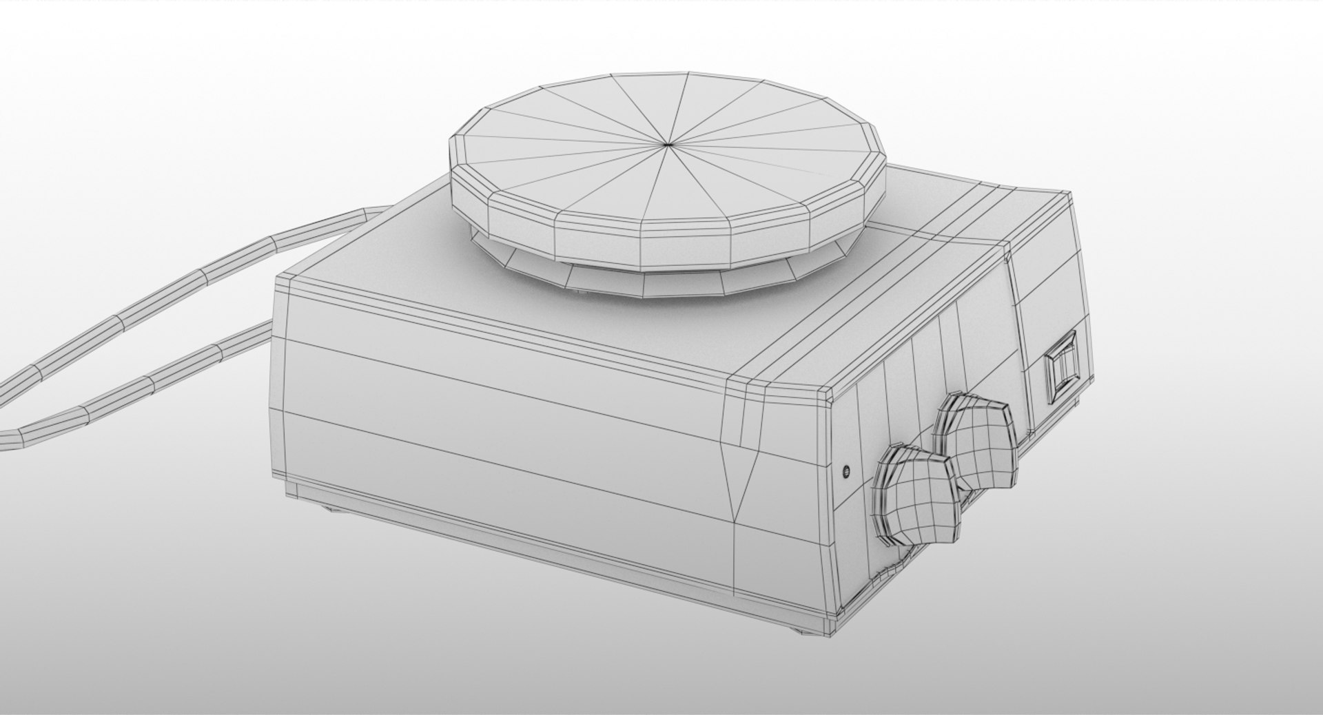 Realistic laboratory magnetic mixer 3D model - TurboSquid 1239349