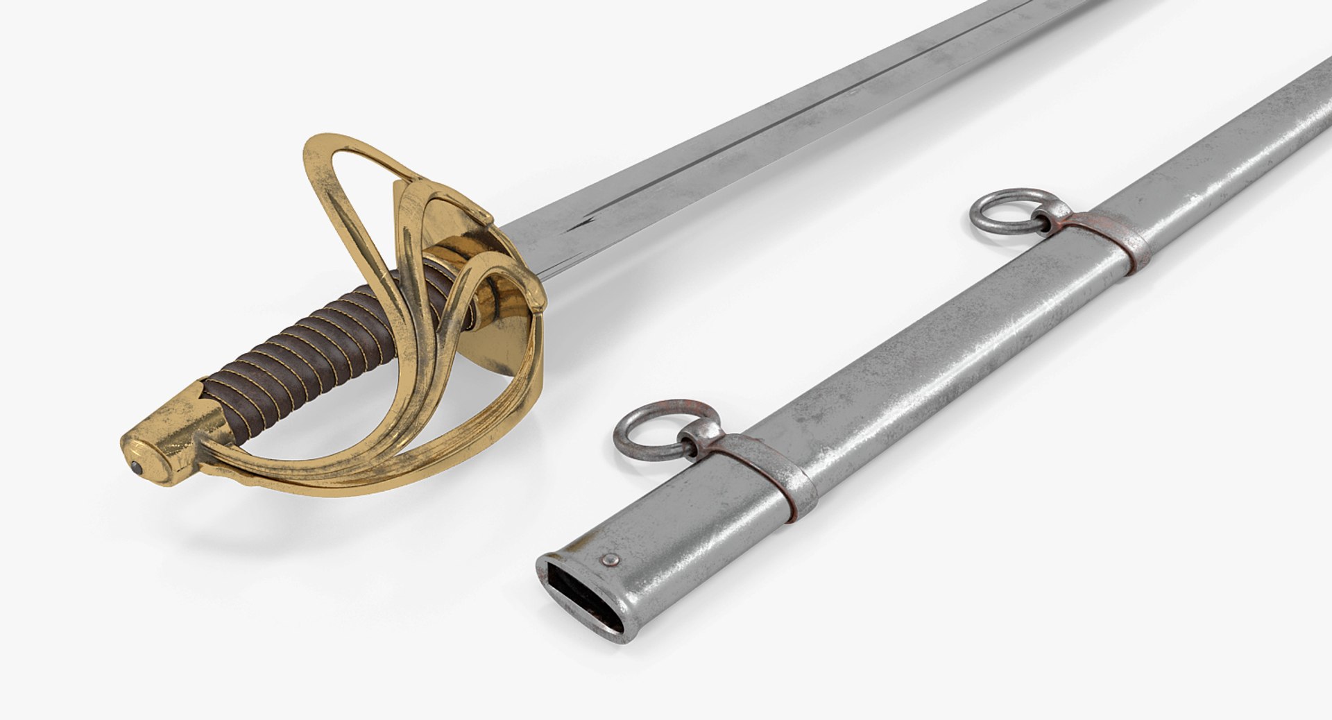 3ds Heavy Cavalry Sabre Sheath