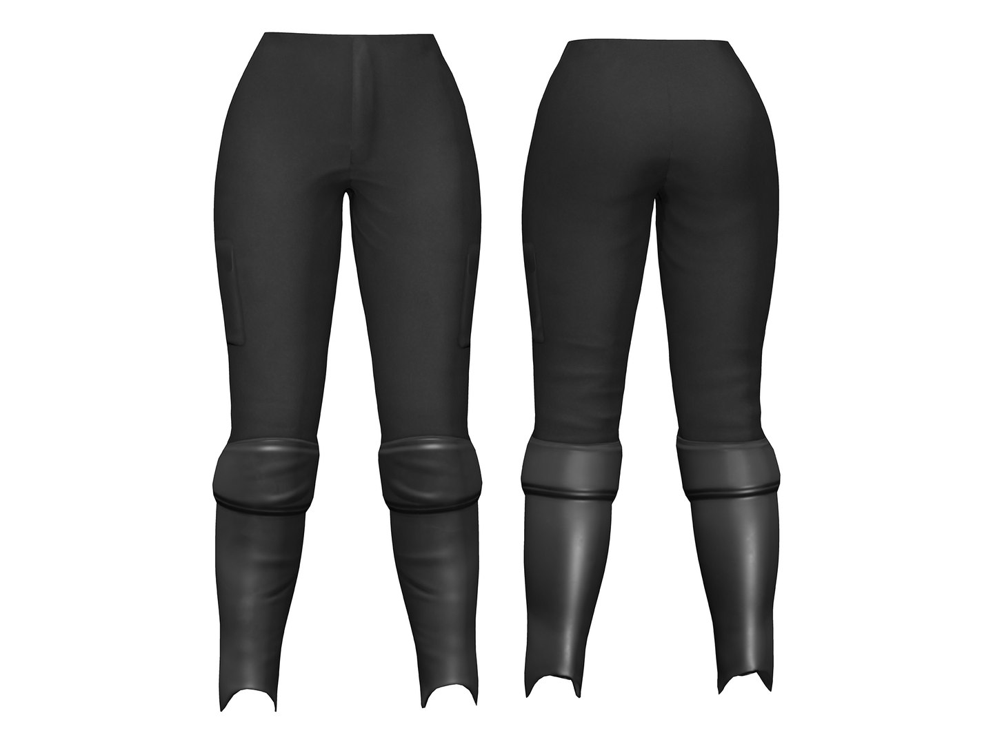 3D Mocking Jay Outfit Top-Pants-Boots - TurboSquid 1945689