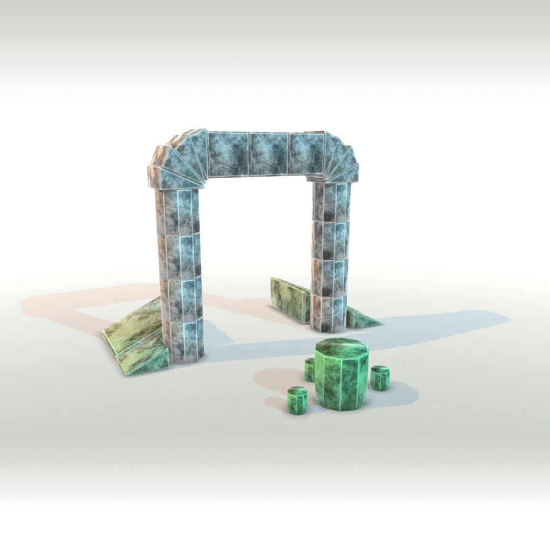 Free Stone Blocks 3D Model - TurboSquid 1395697
