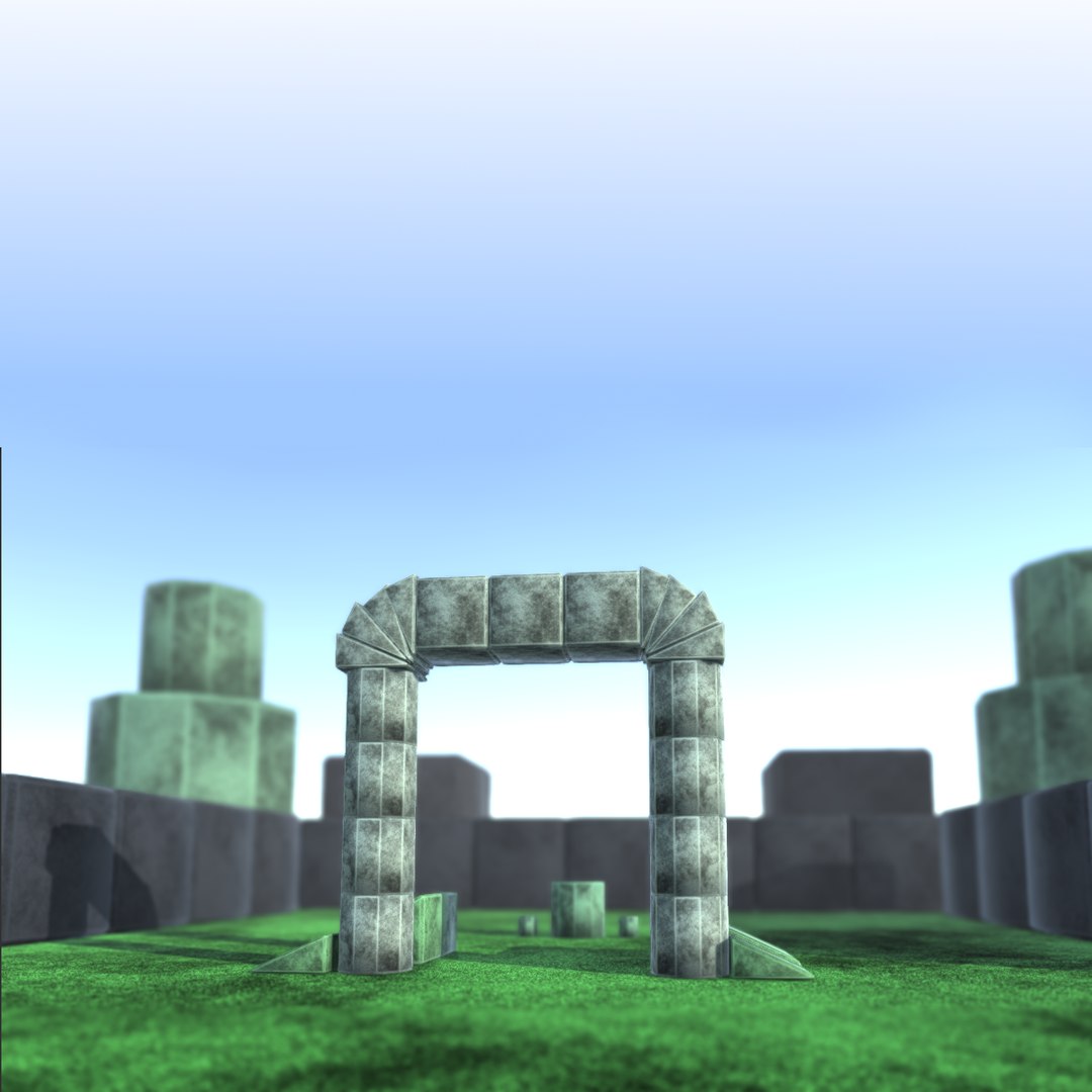 Free Stone Blocks 3D Model - TurboSquid 1395697