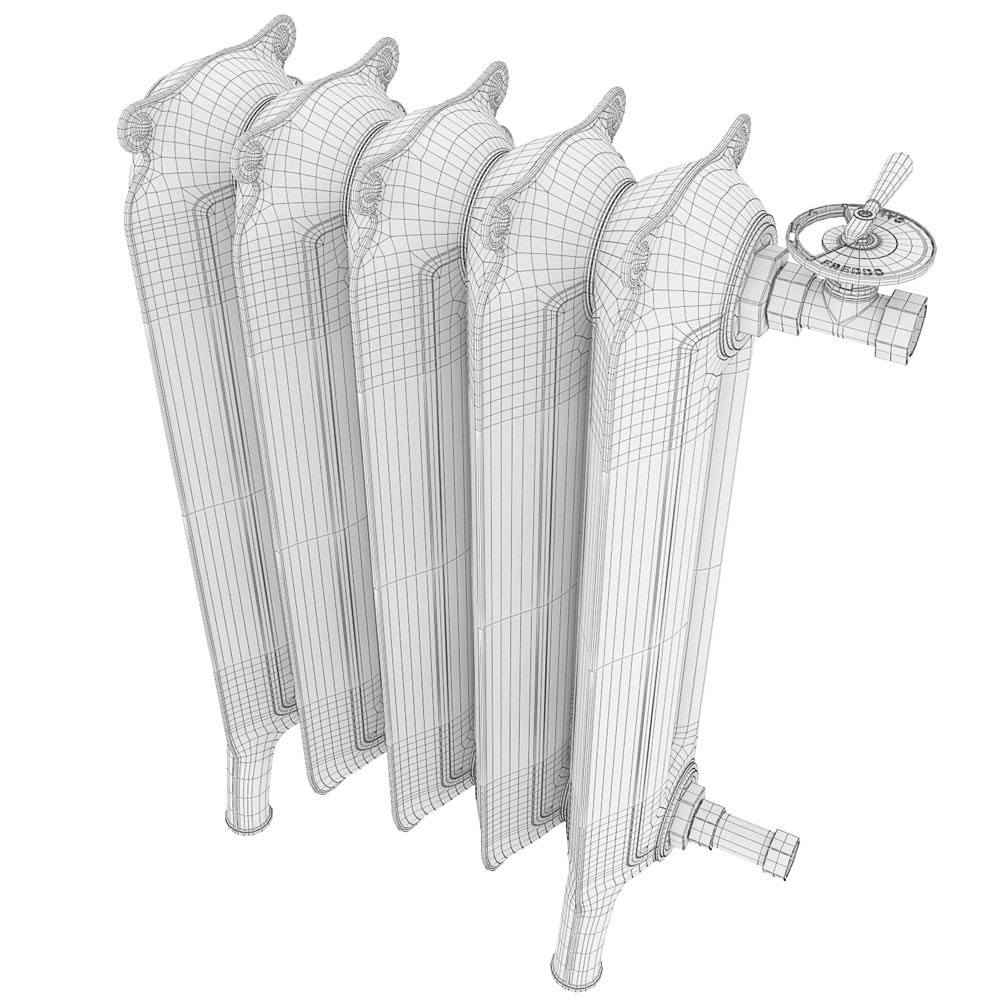 Free retro radiator 3D - TurboSquid 1521670