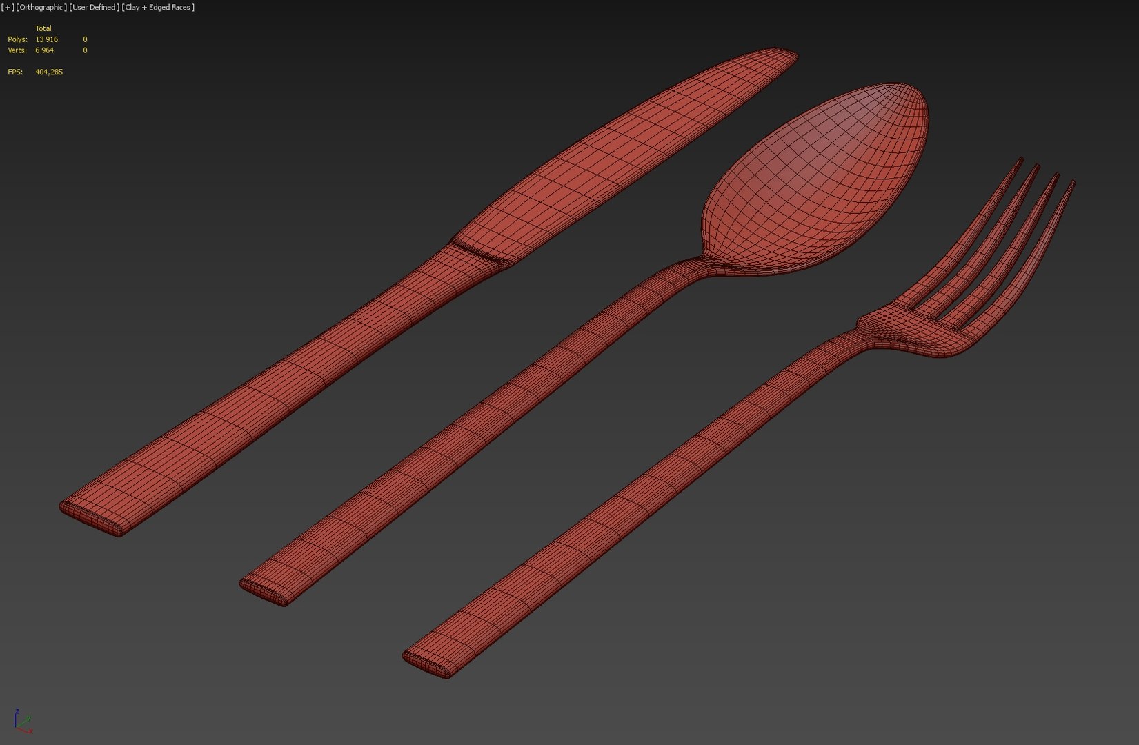 Free Set Cutlery Model - TurboSquid 1687795