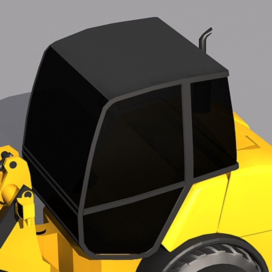 3d Compact Wheel Loader