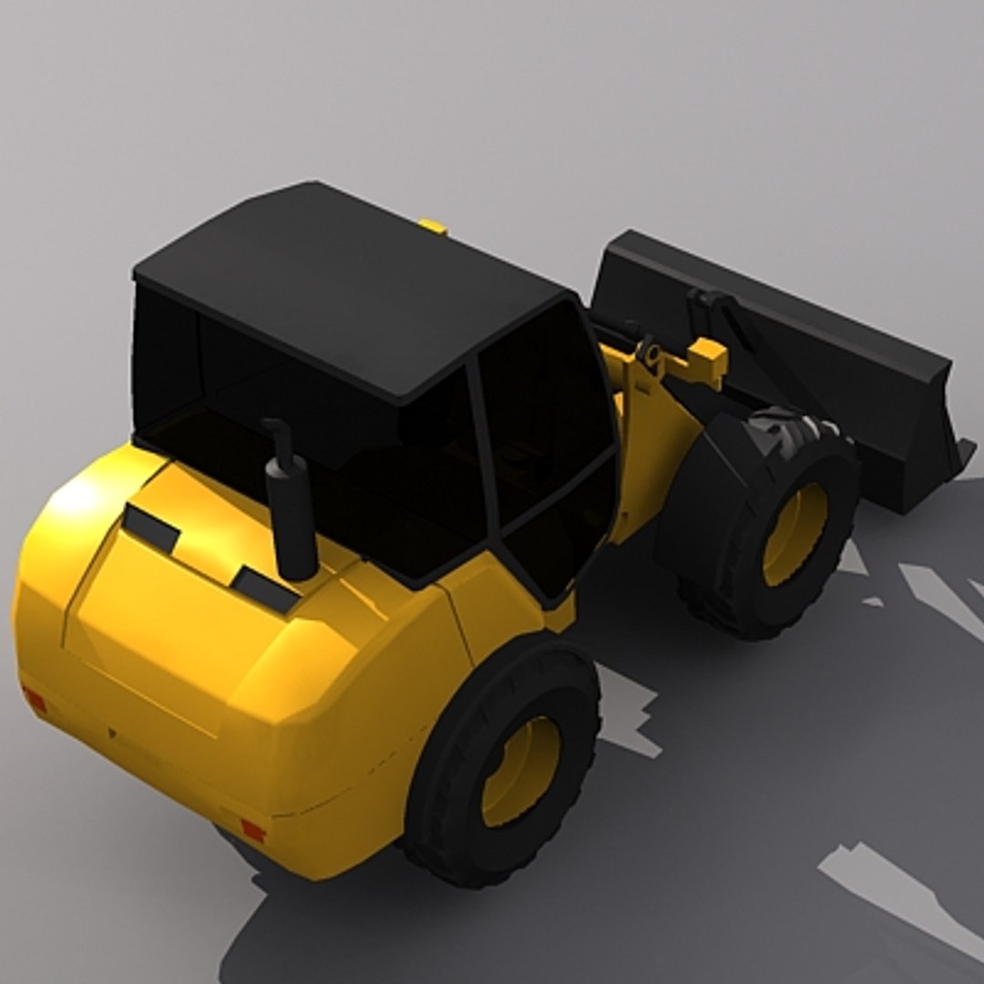 3d Compact Wheel Loader