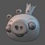 Pigs Enemies Angry Birds C4d