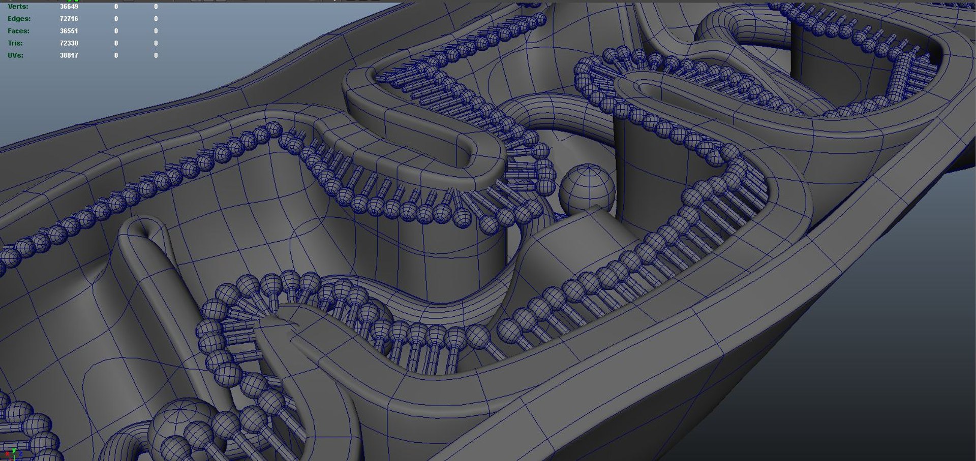 3D model cells mitochondria - TurboSquid 1336250