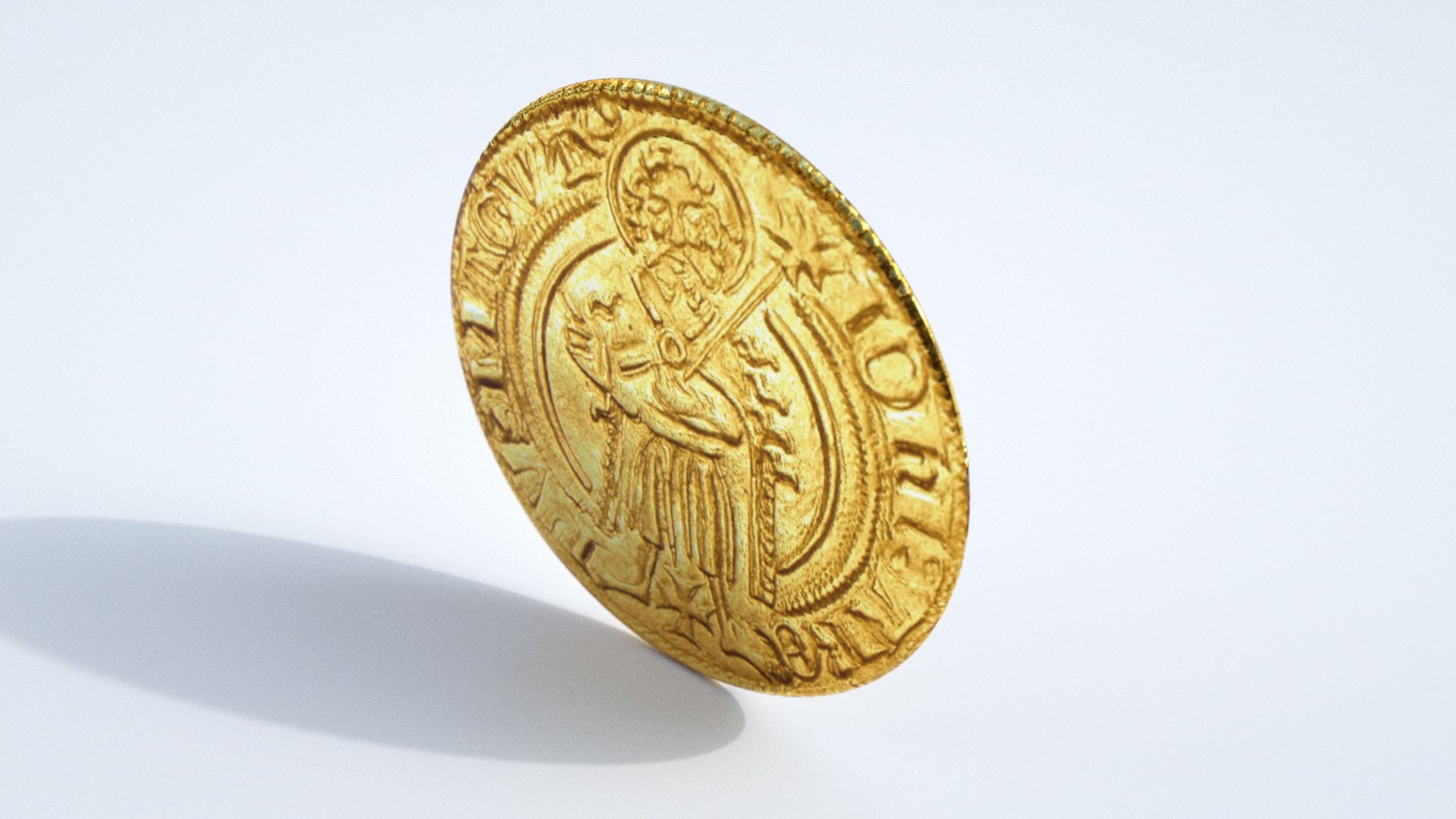 Medieval Goldcoin 3D Model - TurboSquid 1718700
