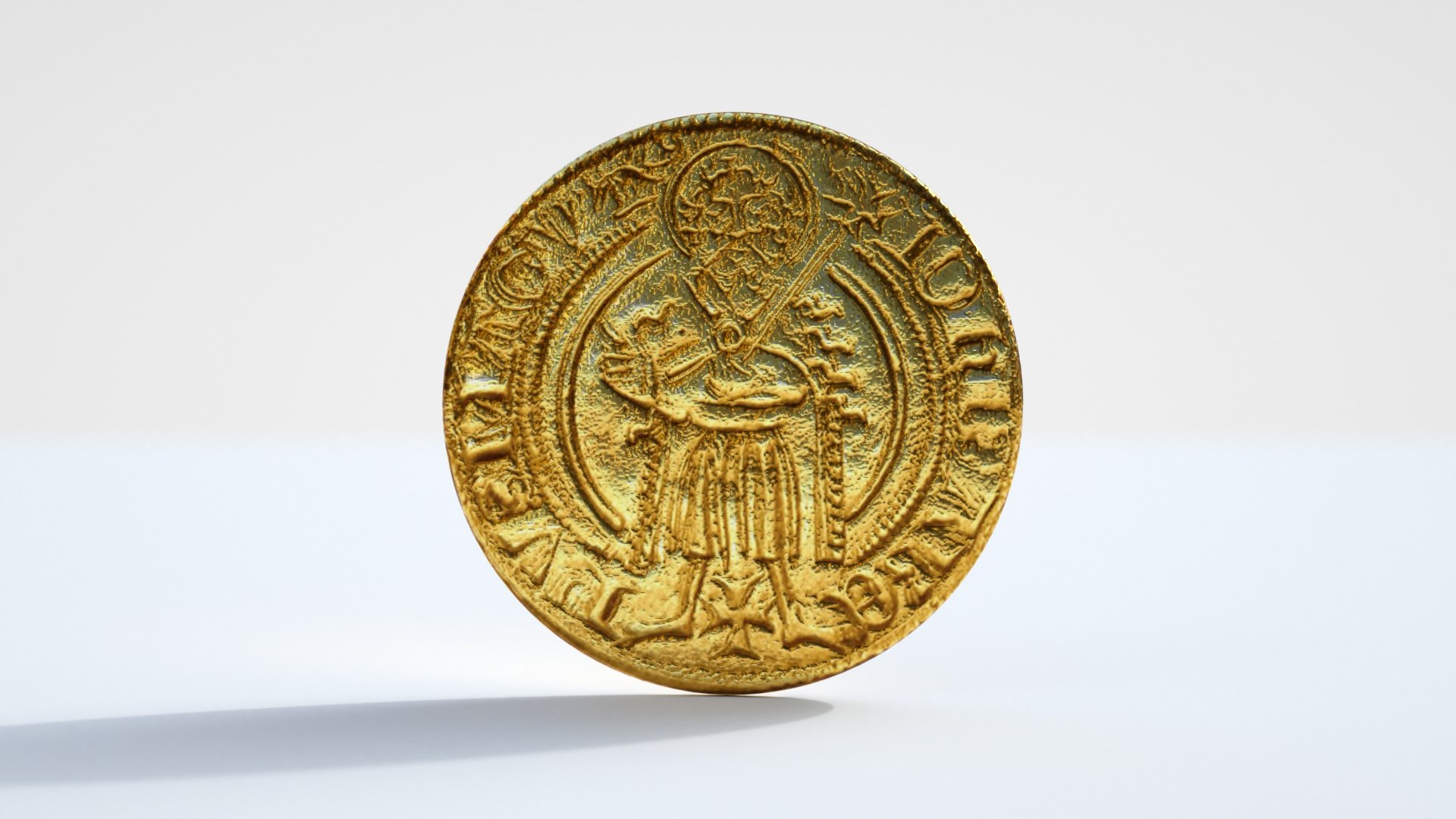 Medieval Goldcoin 3D Model - TurboSquid 1718700