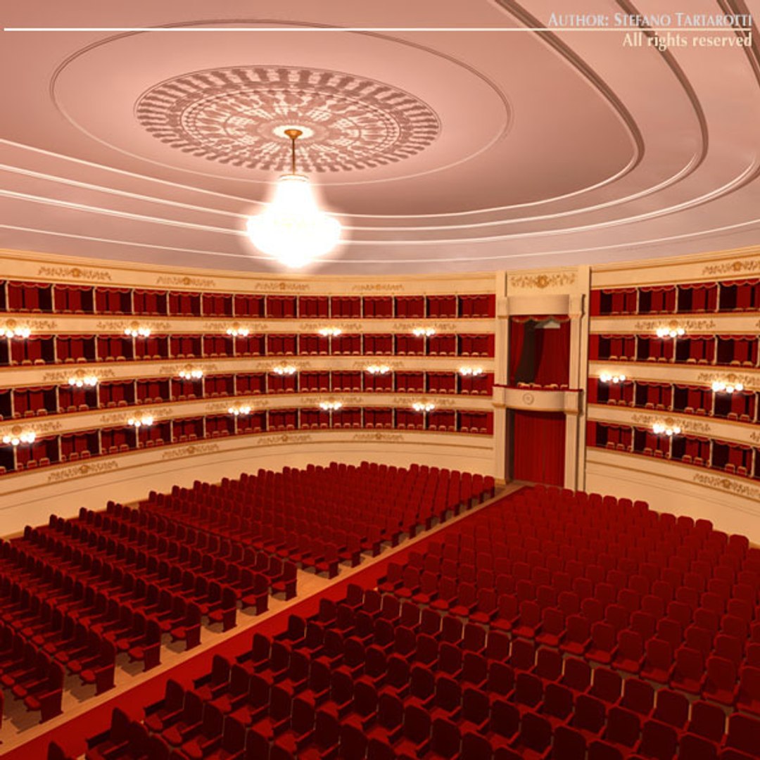 Classical Theatre 3d Model