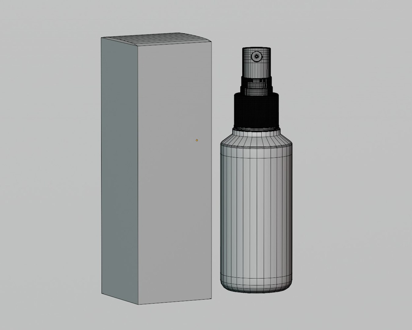 3D Spray Bottle And Box Model - TurboSquid 2271910