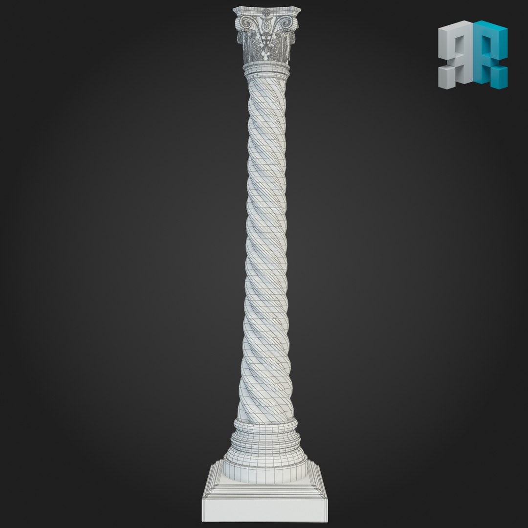 3d architectural modules model