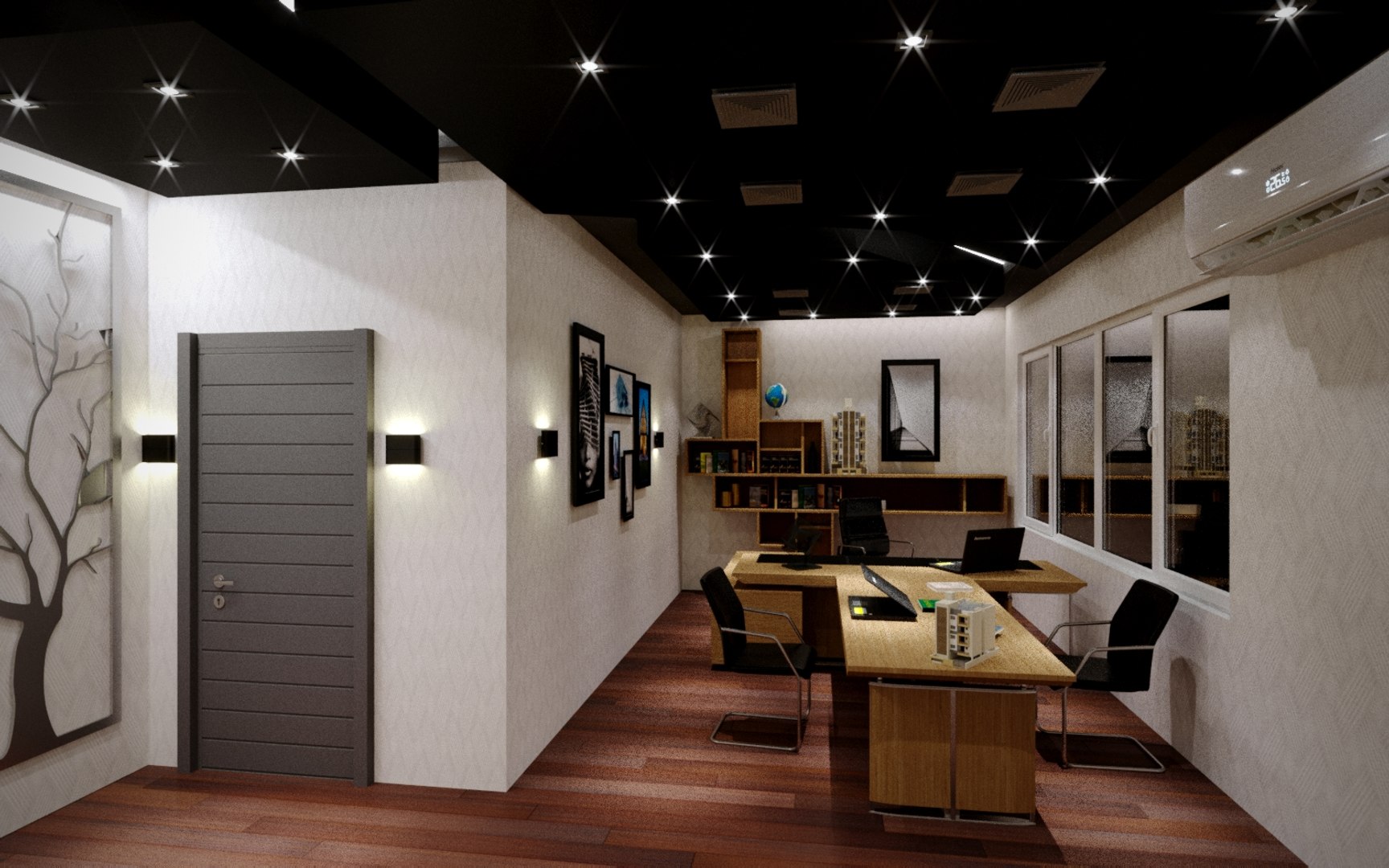 Office Design Modern 3D Model - TurboSquid 1213902