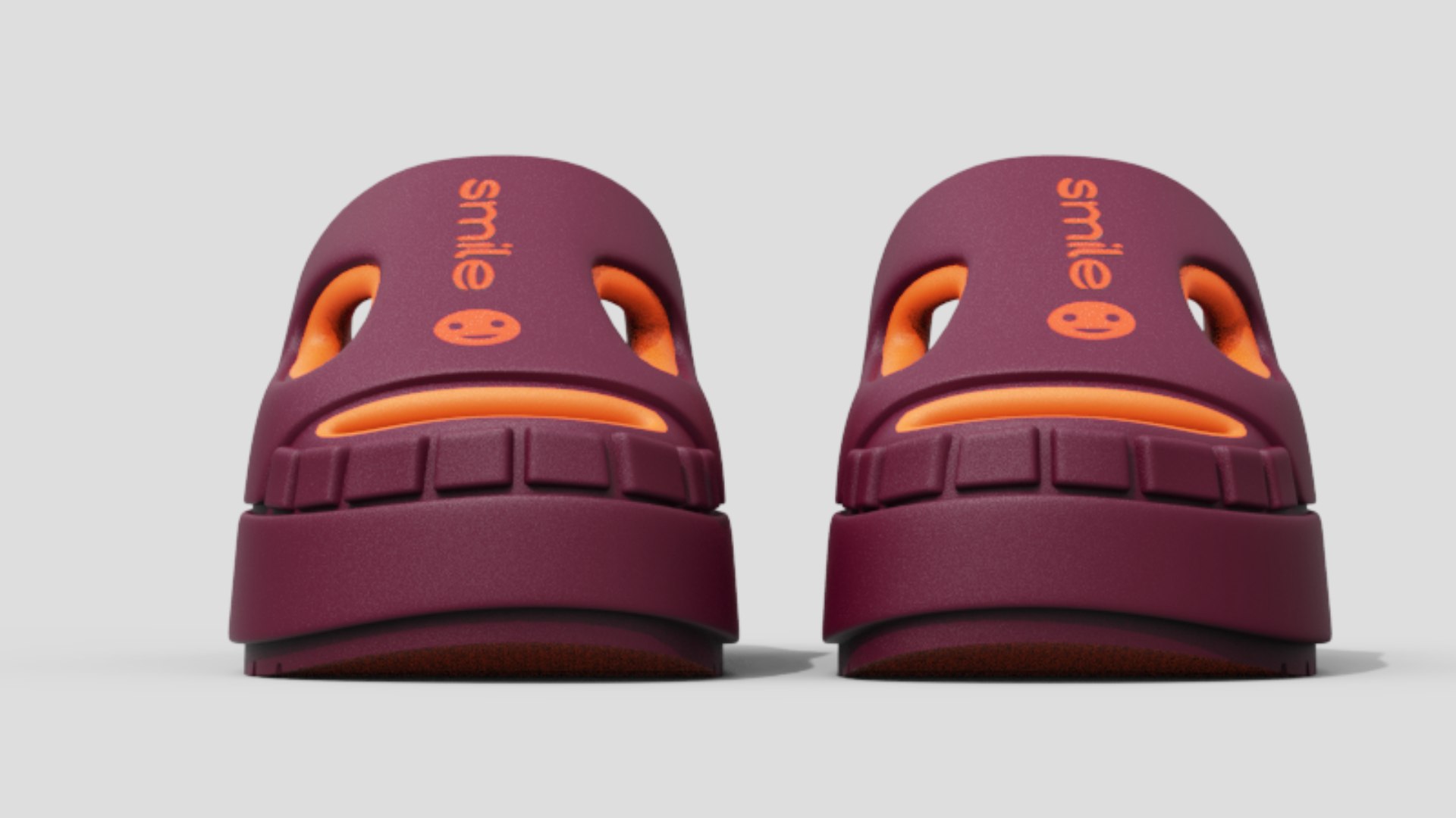 Smile Slippers Shoes 3D Model - TurboSquid 2105288