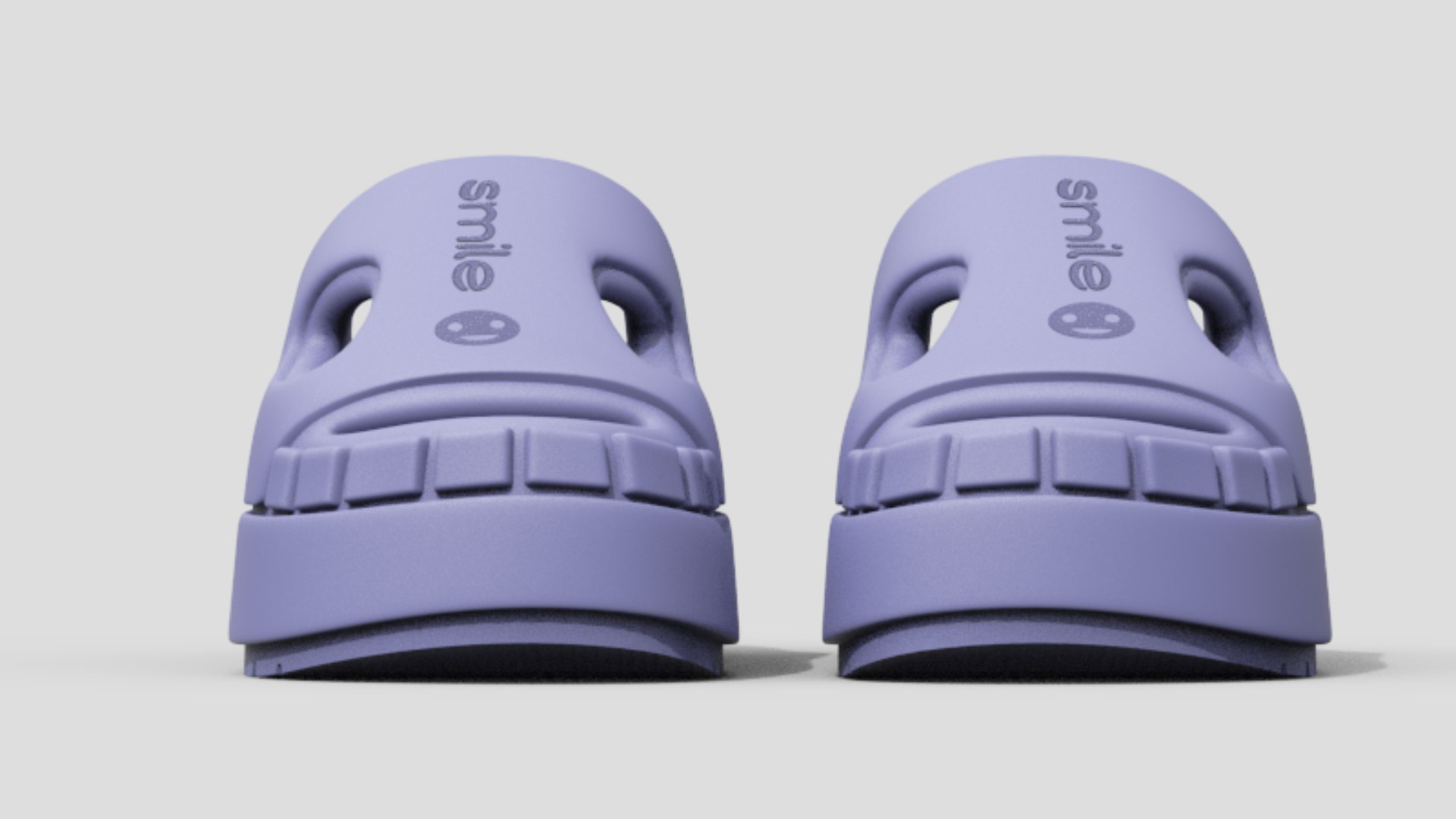 Smile Slippers Shoes 3D Model - TurboSquid 2105288