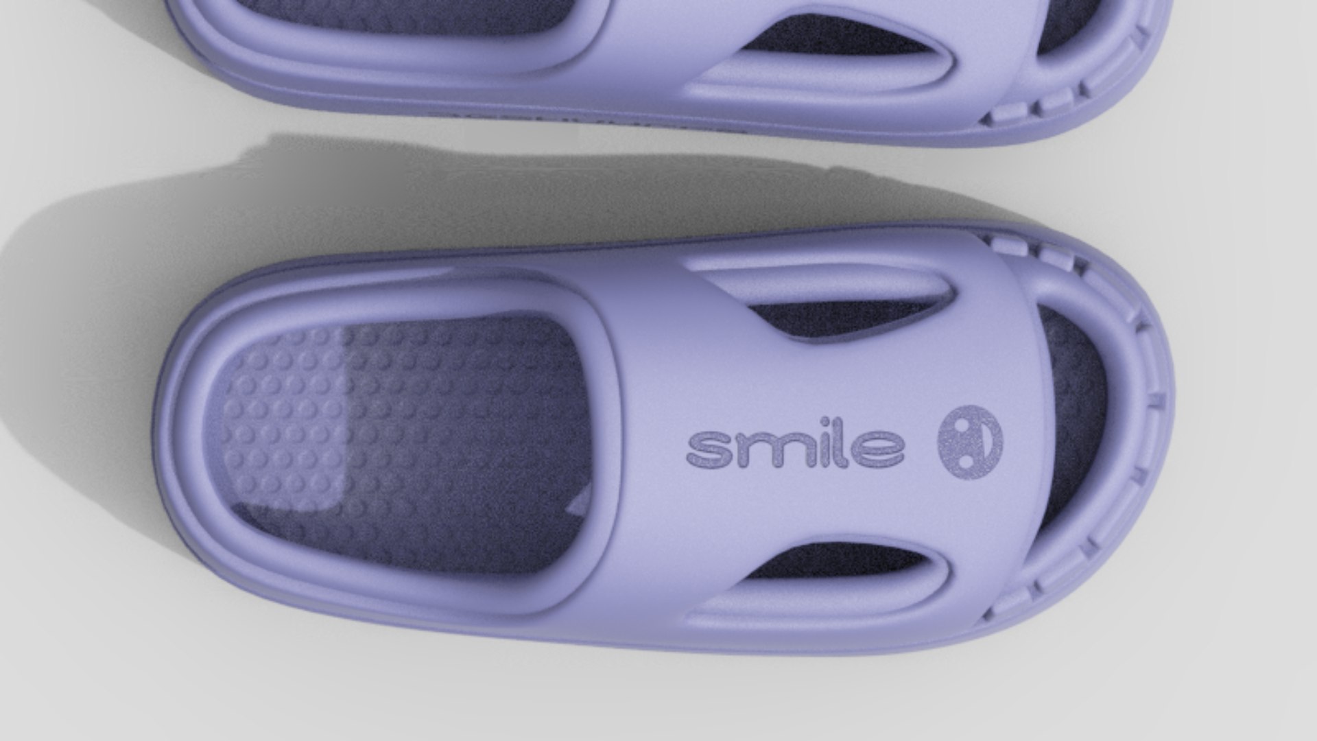 Smile Slippers Shoes 3D Model - TurboSquid 2105288