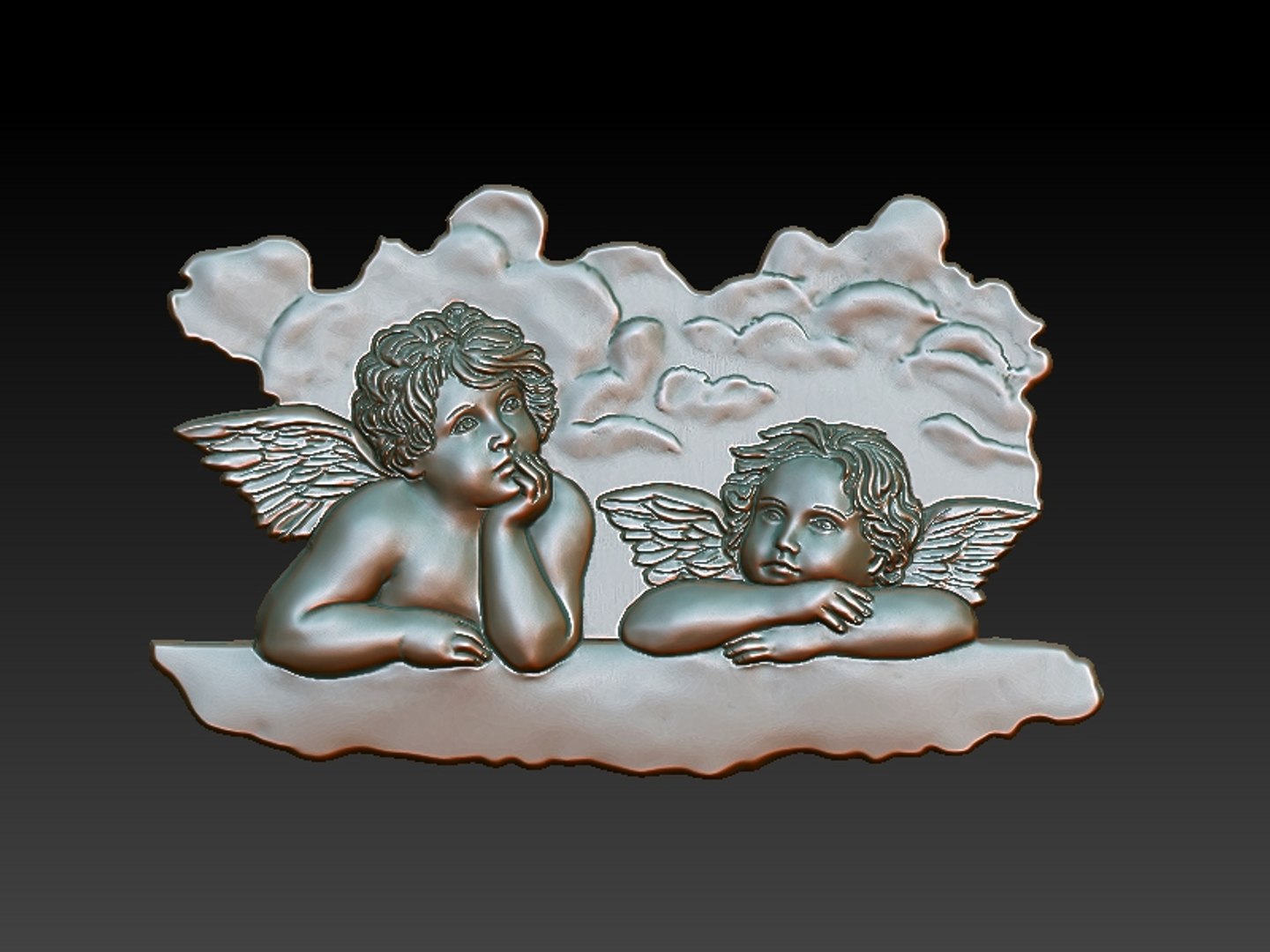 Putti Angels 3D Model - TurboSquid 1274539