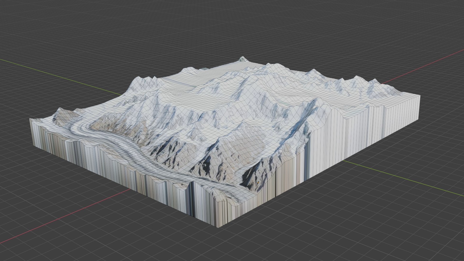 Ghent Kangri Mountain 3D Model - TurboSquid 1825171