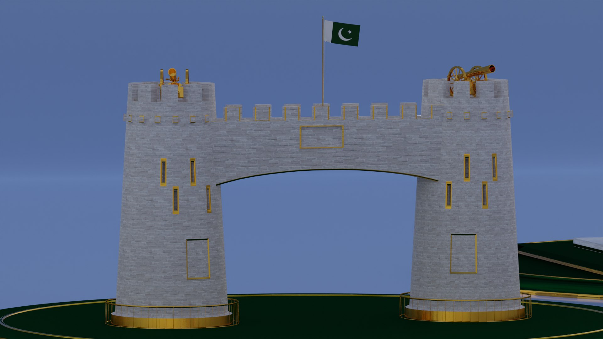 3D PAKISTAN ALL MONUMENTS PACK - TurboSquid 2104680