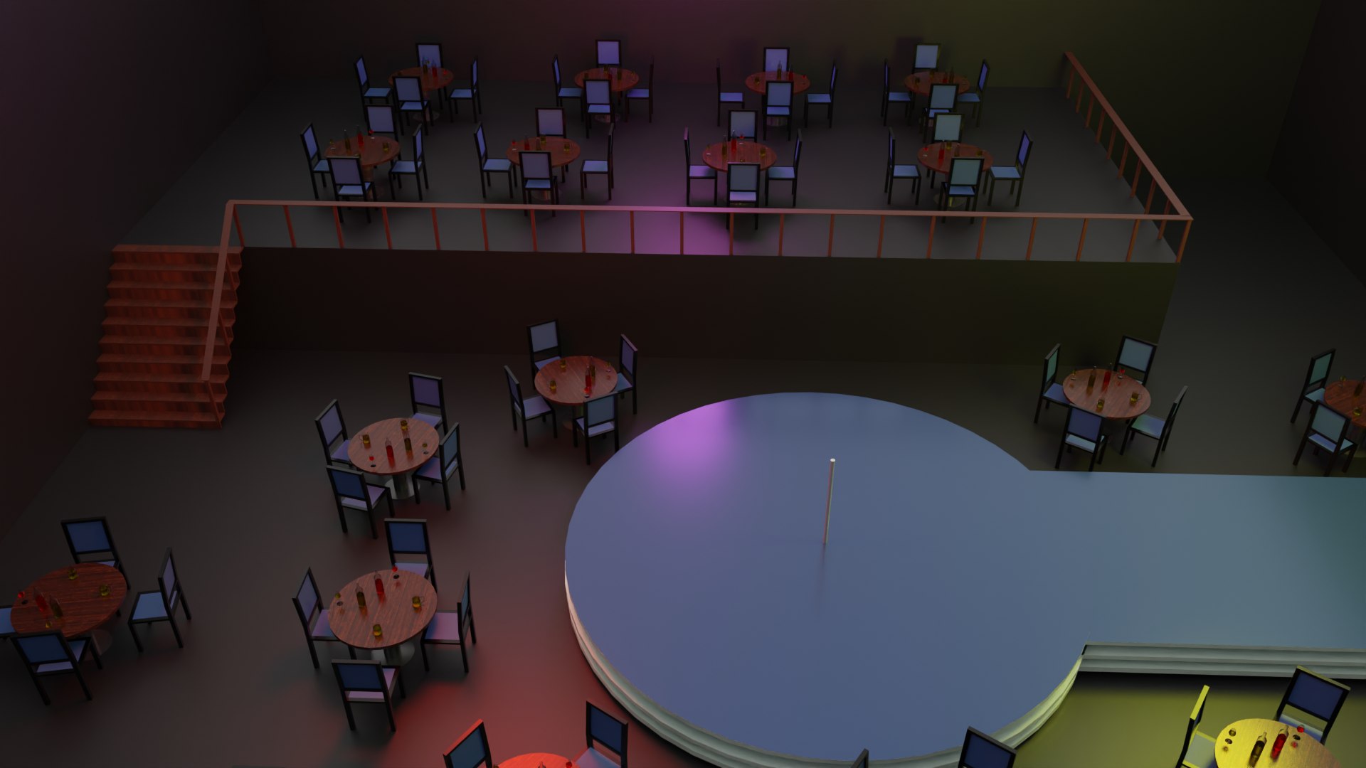 3D Model Night Club - TurboSquid 1924115