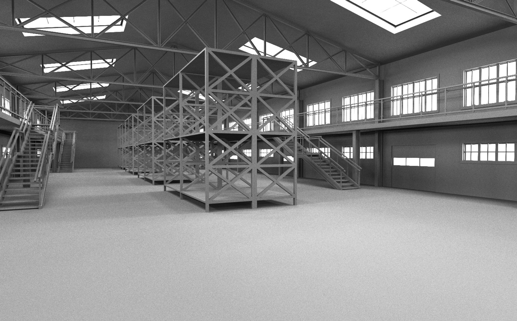 Hangar Interior Model - TurboSquid 1274269