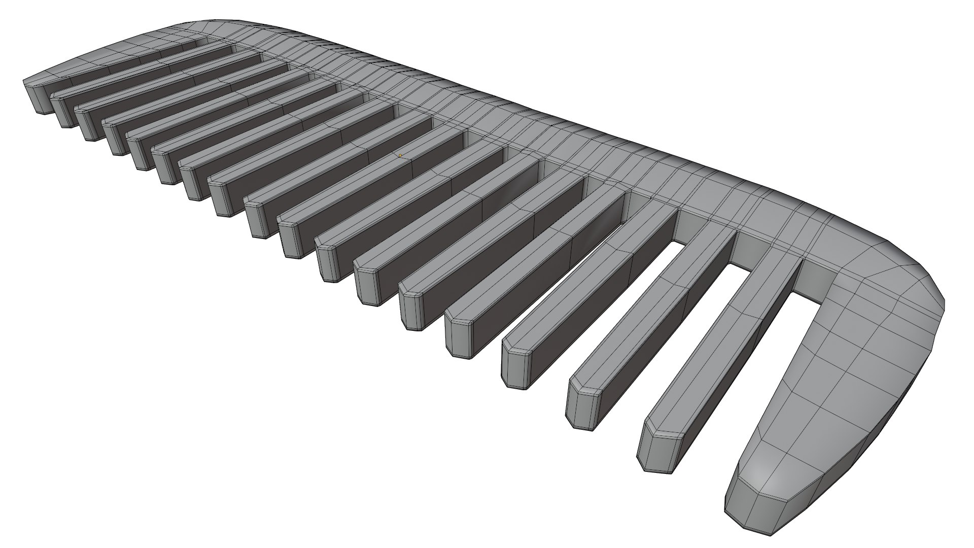 Hair Comb 3D - TurboSquid 2232176