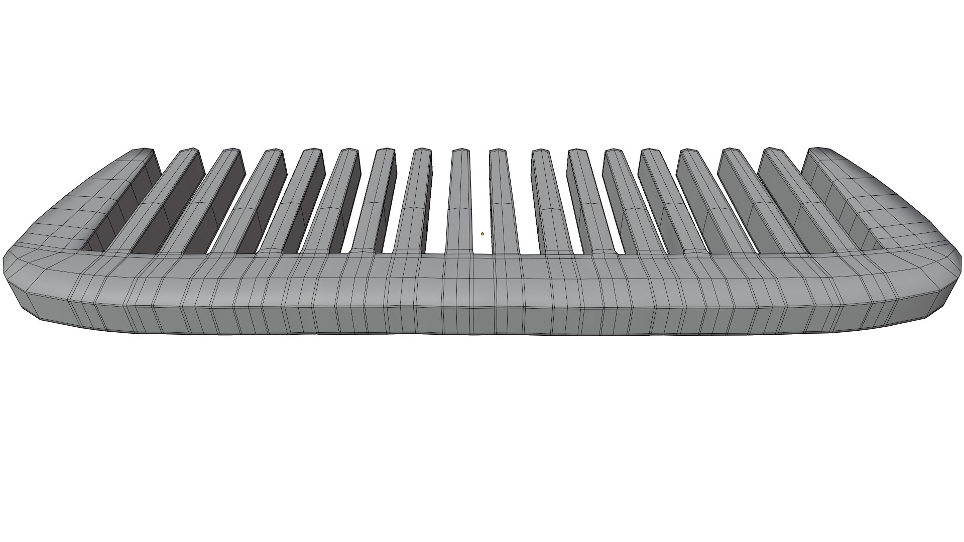 Hair Comb 3D - TurboSquid 2232176