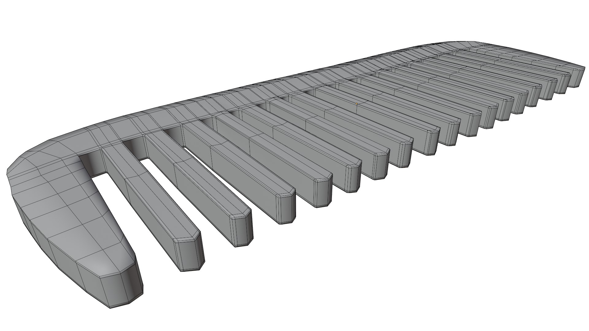 Hair Comb 3D - TurboSquid 2232176