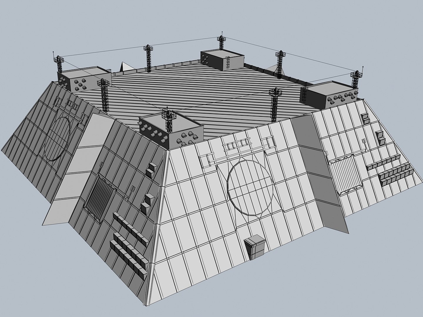 Don-2n Soviet Russian 3d Model