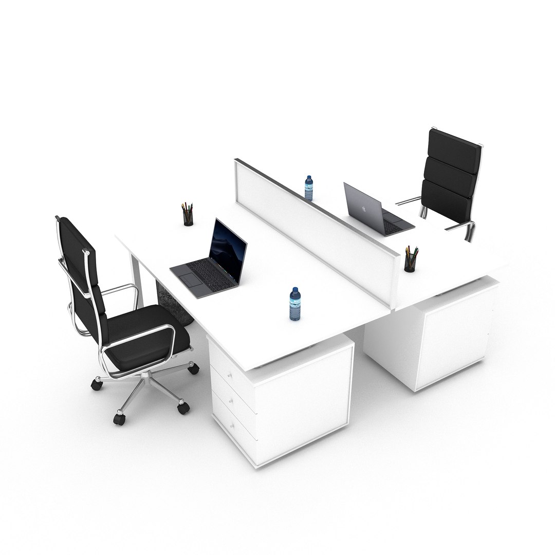 3D Office Work And Meeting Table 04 - TurboSquid 2006813