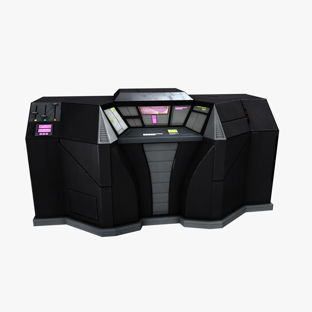 Obj Science Fiction Computer Module