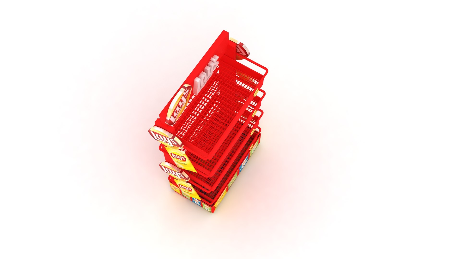 3D Lays Stand Model - TurboSquid 1872978