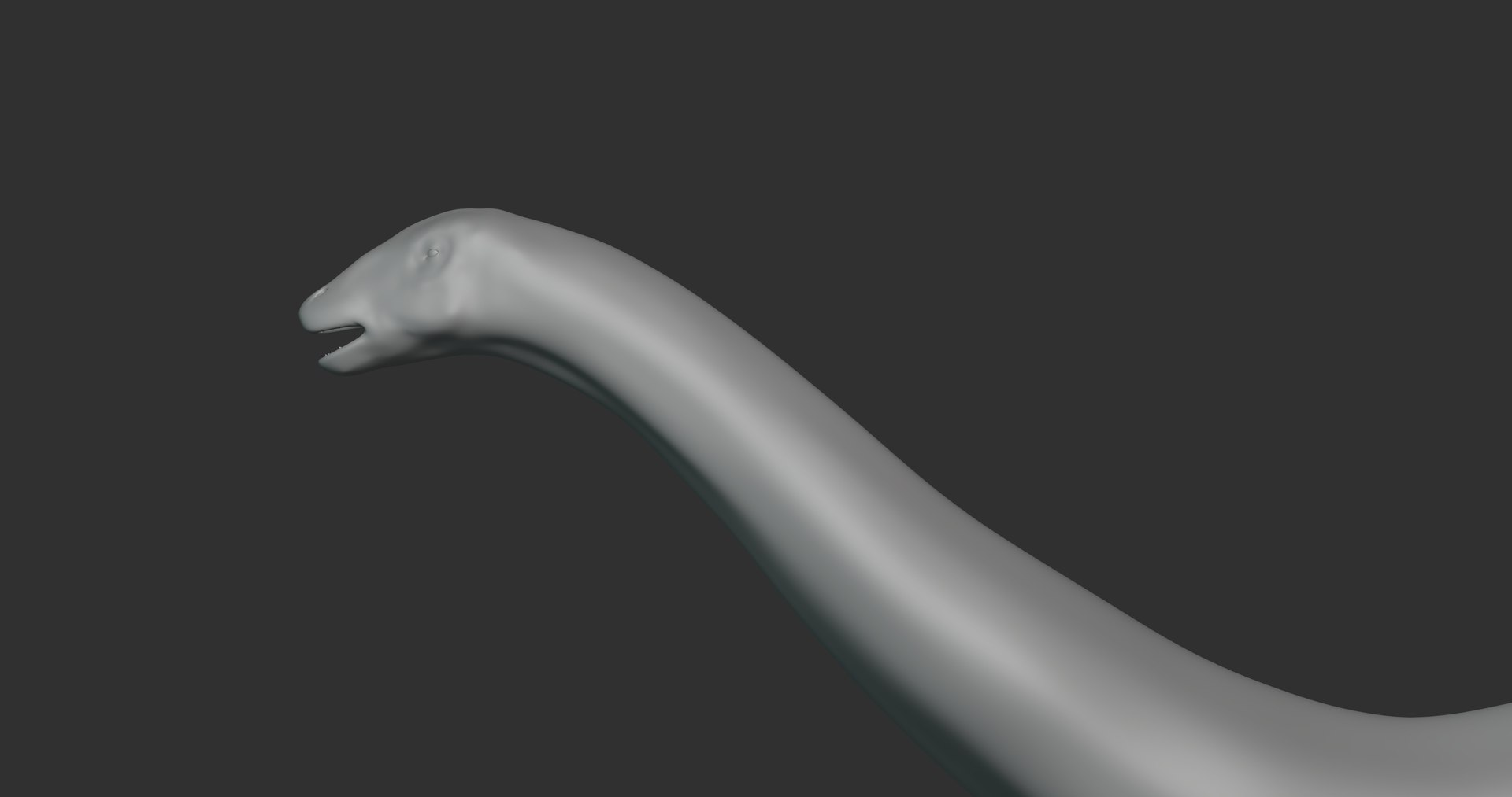 3D Brontosaurus Basemesh Low Poly - TurboSquid 1993658