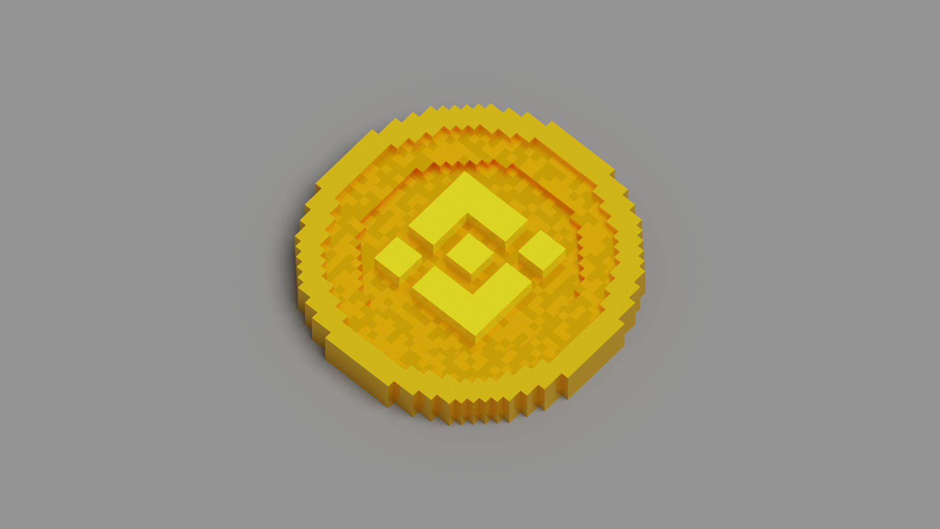 Binance Coin model - TurboSquid 1866454