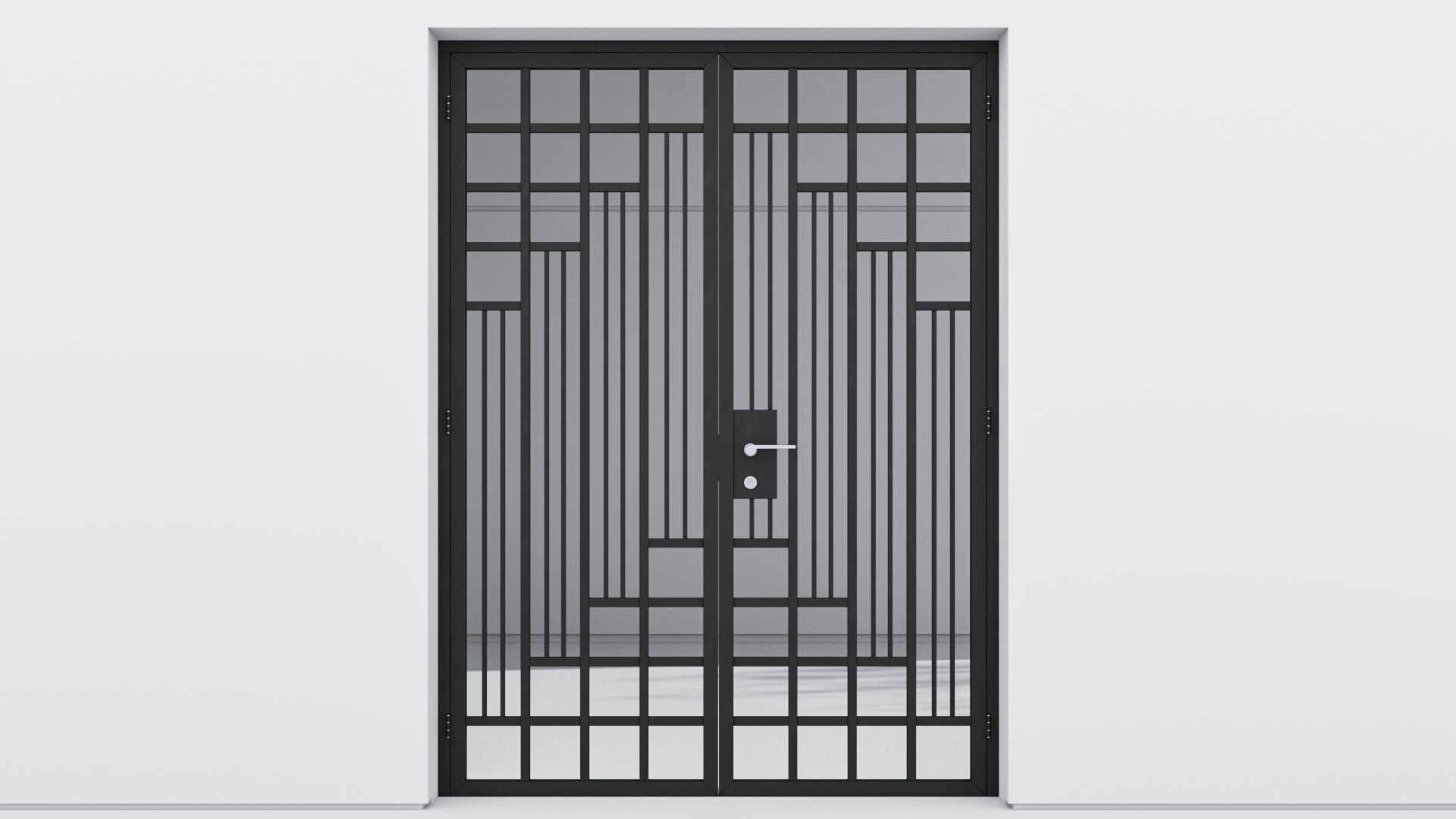 Aluminium Door 31 Model - TurboSquid 2010879