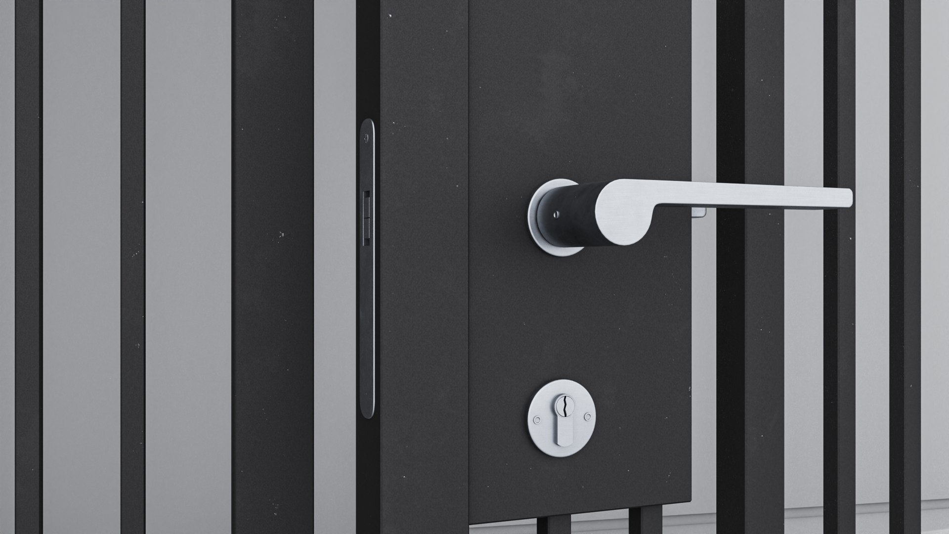 Aluminium Door 31 Model - TurboSquid 2010879