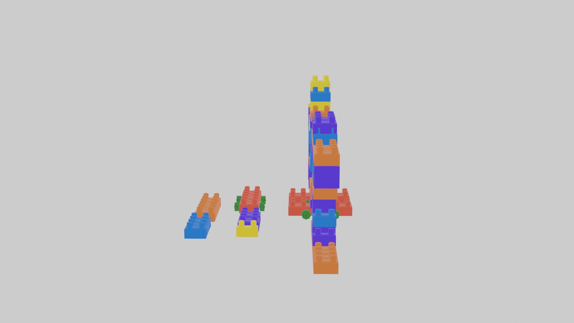 3D Blocks Toy - TurboSquid 2344394