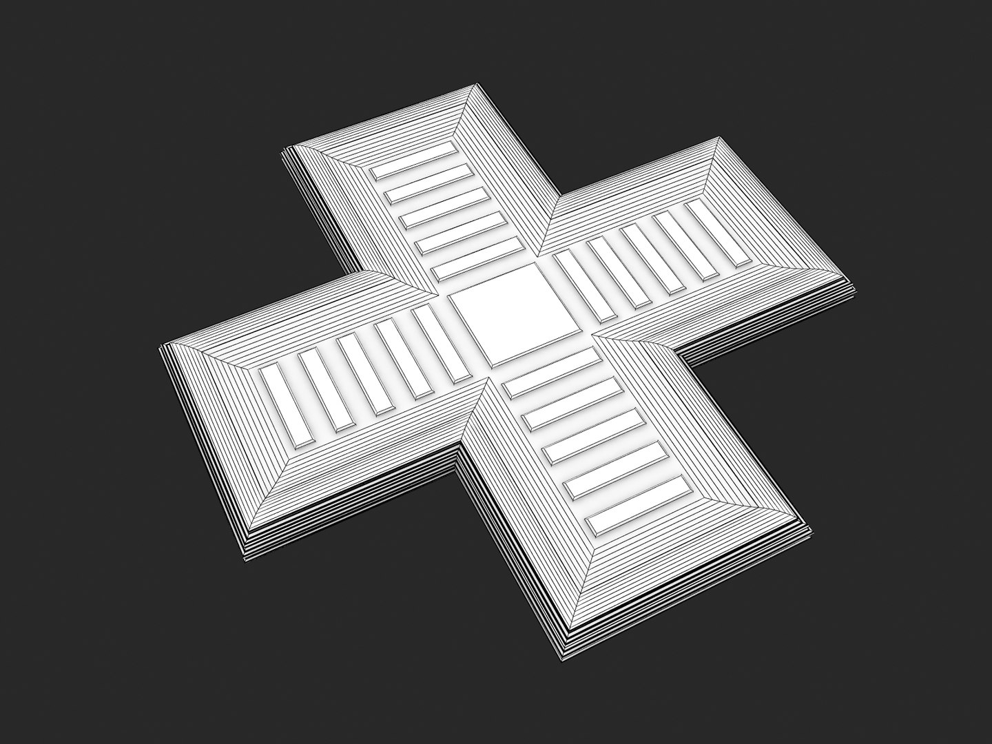 Cross 3D Model - TurboSquid 1474927